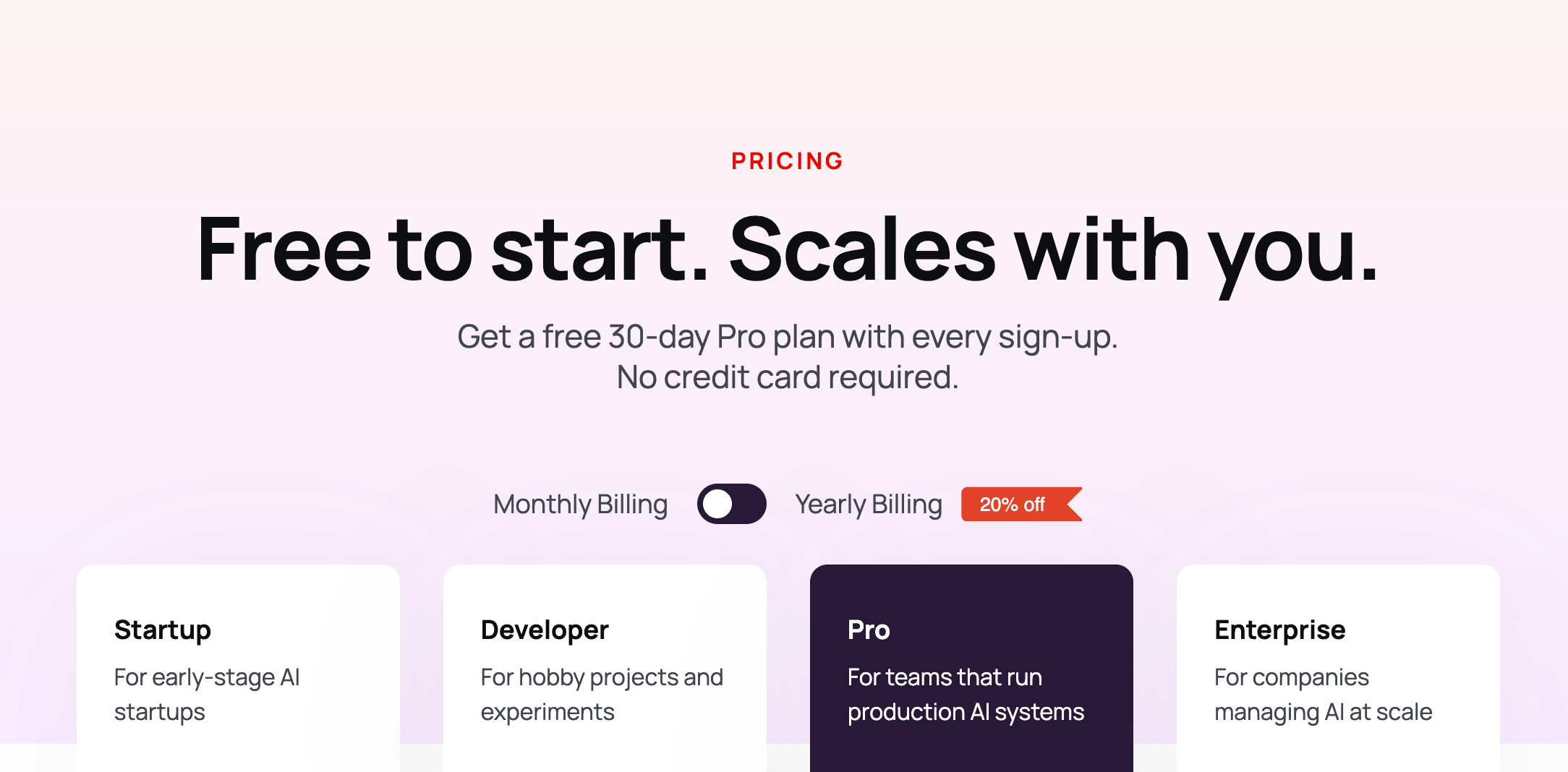 Evidently AI - Pricing